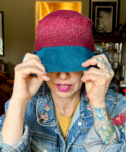 Tidal Wave Topper Pattern – The Knitting Tree, L.A.