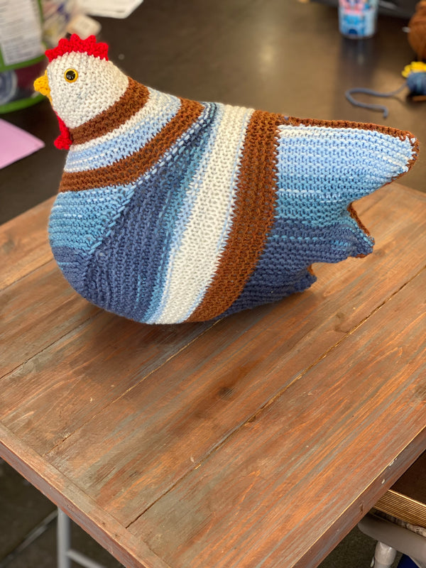 Crochet - Emotional Support Chicken™ Kit – The Knitting Tree, L.A.