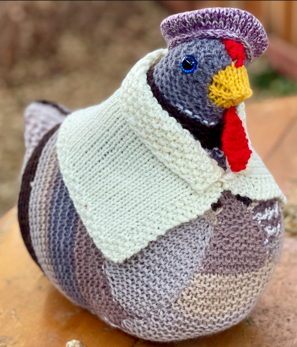 Knit Emotional Support Chicken® Accessories Pattern #1 – The Knitting ...