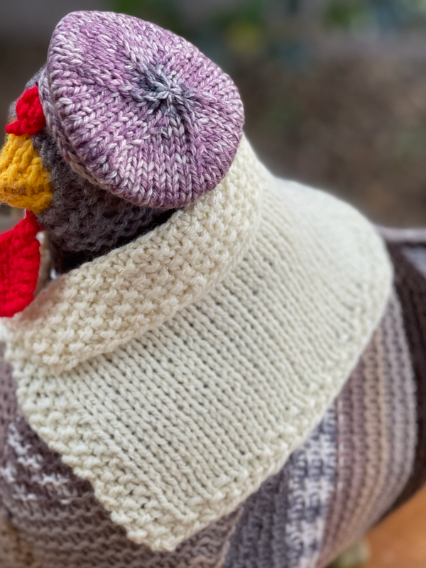 Knit Emotional Support Chicken Accessories Pattern #1 – The Knitting ...