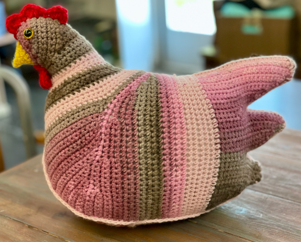 Crochet - Emotional Support Chicken™ Kit – The Knitting Tree, L.A.