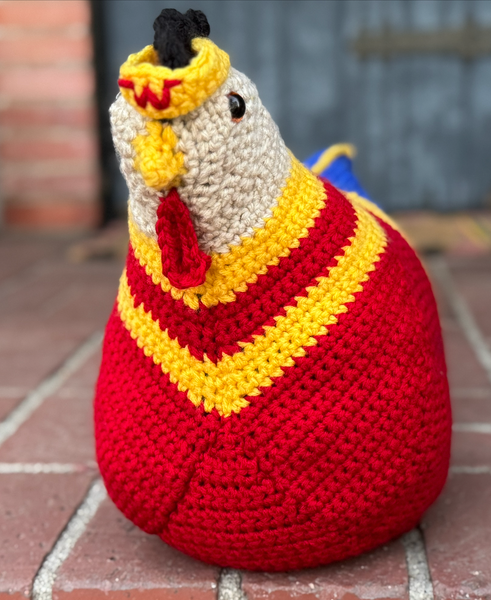 Crochet - Emotional Support Chicken Pattern – The Knitting Tree, L.A.