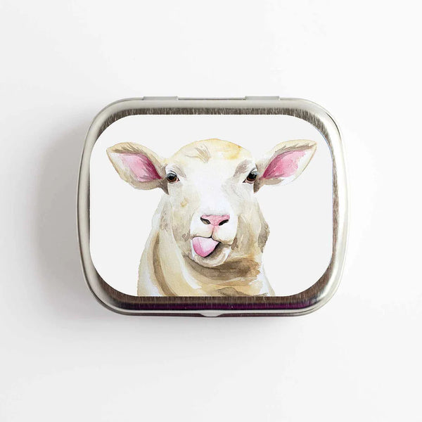 Twice Sheared Sheeo- Sassy Sheep Tin Storage – The Knitting Tree, L.A.